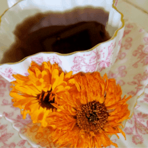 Simple Calendula Tea Recipe + Benefits