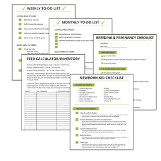 The Busy Homesteader's Goat Management Binder